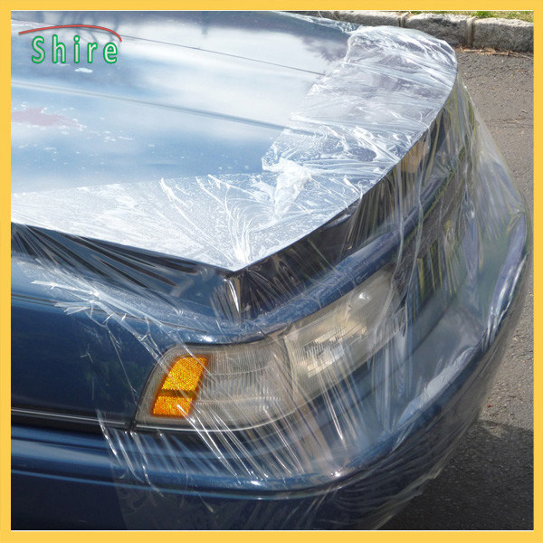 Customized Crash Wrap Film For USA Market LOGO Customized Self Adhering ...