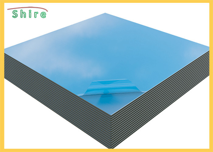 Blue Color Protective Film For Aluminium Composite Panel Composite ...