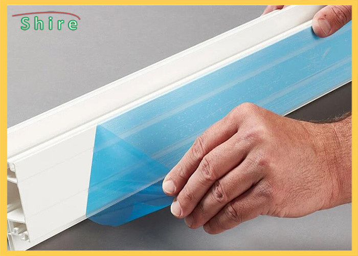 Transparent PE Protective Film Window Frame Protection Tape For ...