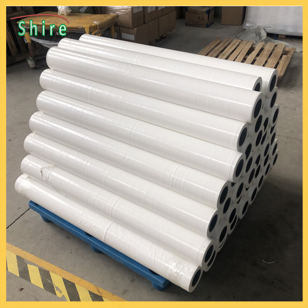 High Adhesion Mirror Safety Backing Film Milk White Protective Film